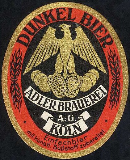 Unternehmensgeschichte der Adler-Brauerei Aktiengesellschaft aus köln